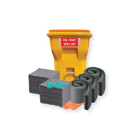 Wheeled Mobile Universal Spill Kit 60 Gal – RB Williams Industrial Supply