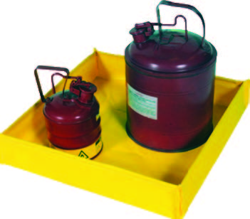 Yellow Flexible Berm 4'x4'x4.75" – RB Williams Industrial Supply