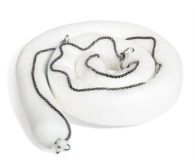 8"x10' Oil Only Sock In Net Boom, White 4/Bag – RB Williams Industrial ...